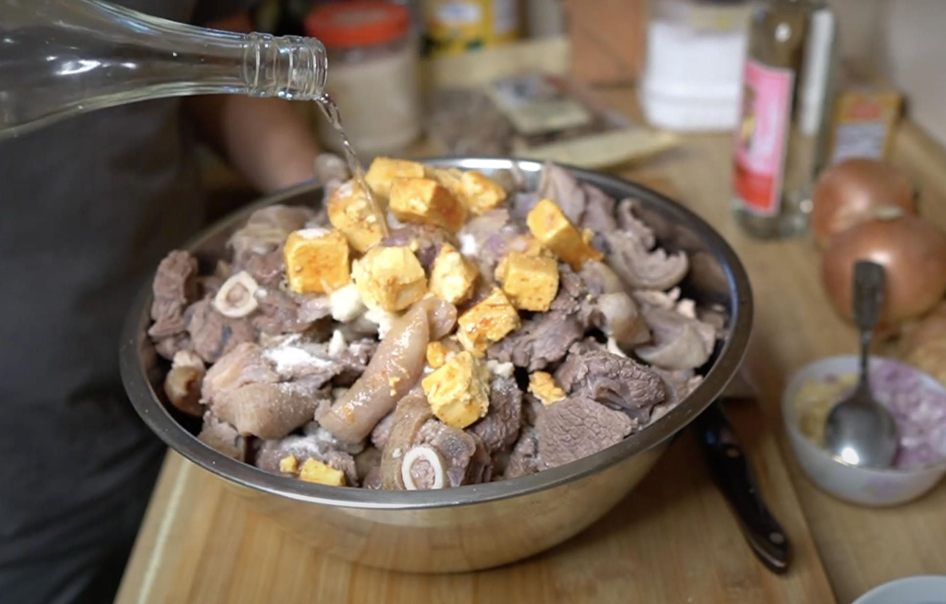 Lẩu Dê Nấu Chao Recipe – Vietnamese Goat Hot Pot – CHEF Q'S TRAVEL RECIPE